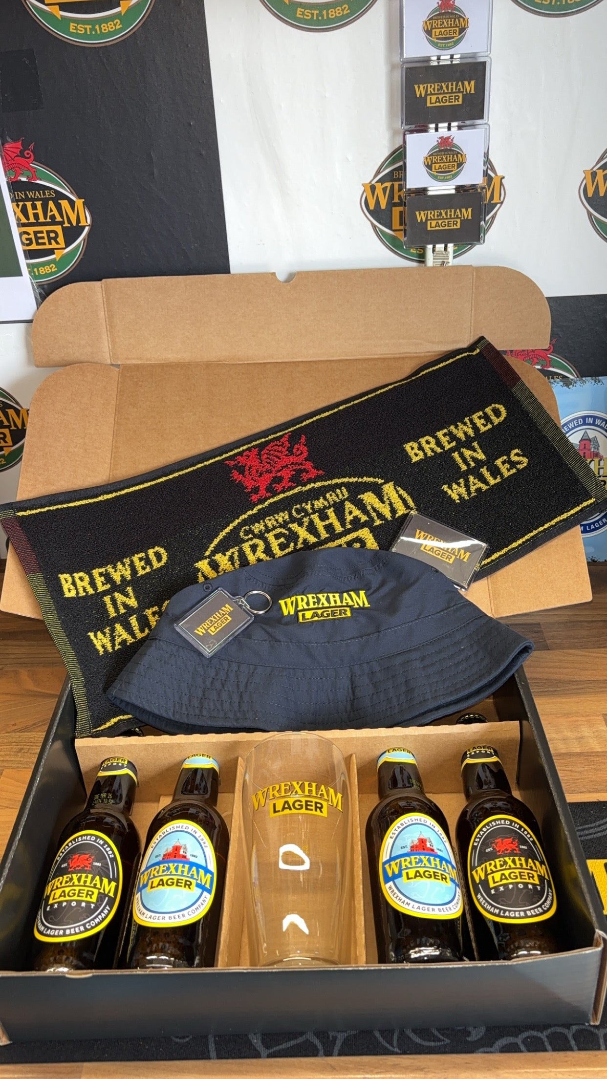 Glassware – Wrexham Lager